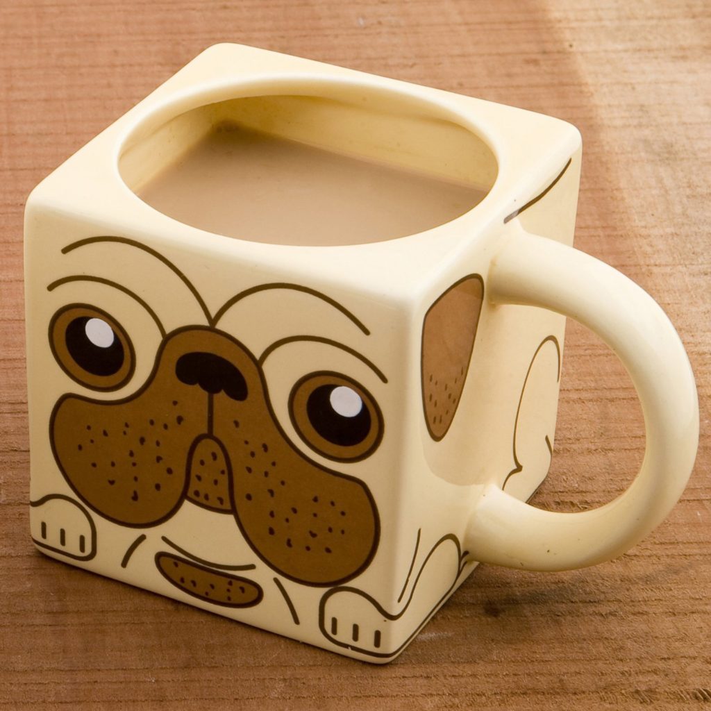 Awesome Square Pug Mug | Good Dog! Gifts